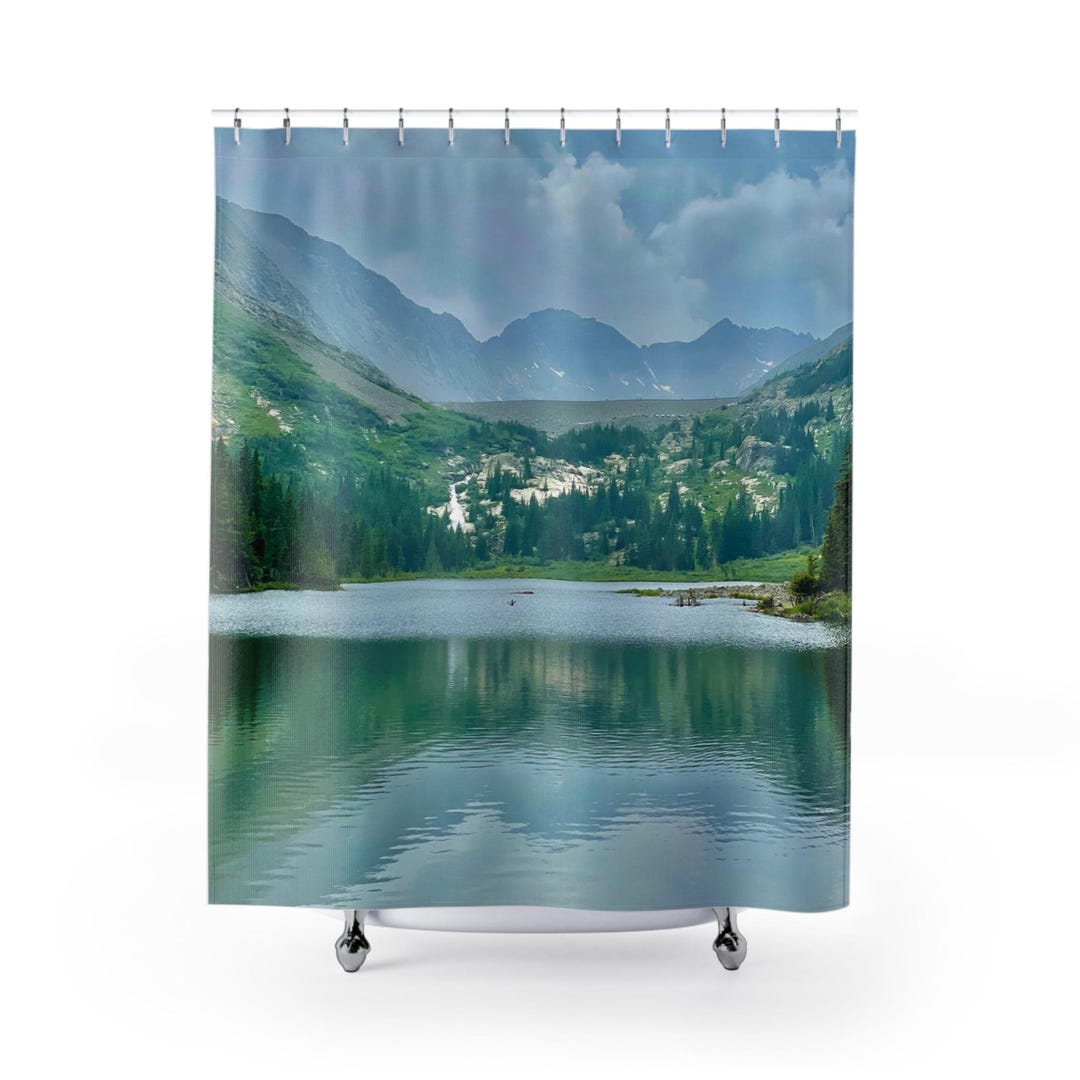Scenic Shower Curtains - Nature Photography Bathroom Decor, Landscapes ...