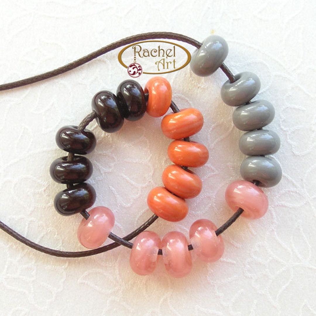 CUSTOM ORDER Pink Spacer Beads - Etsy