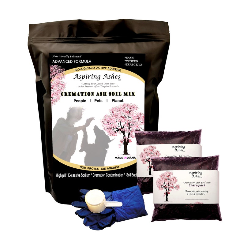 SOIL for CREMATION Ashes MIX for Planting Cremated Ashes With Plants ...