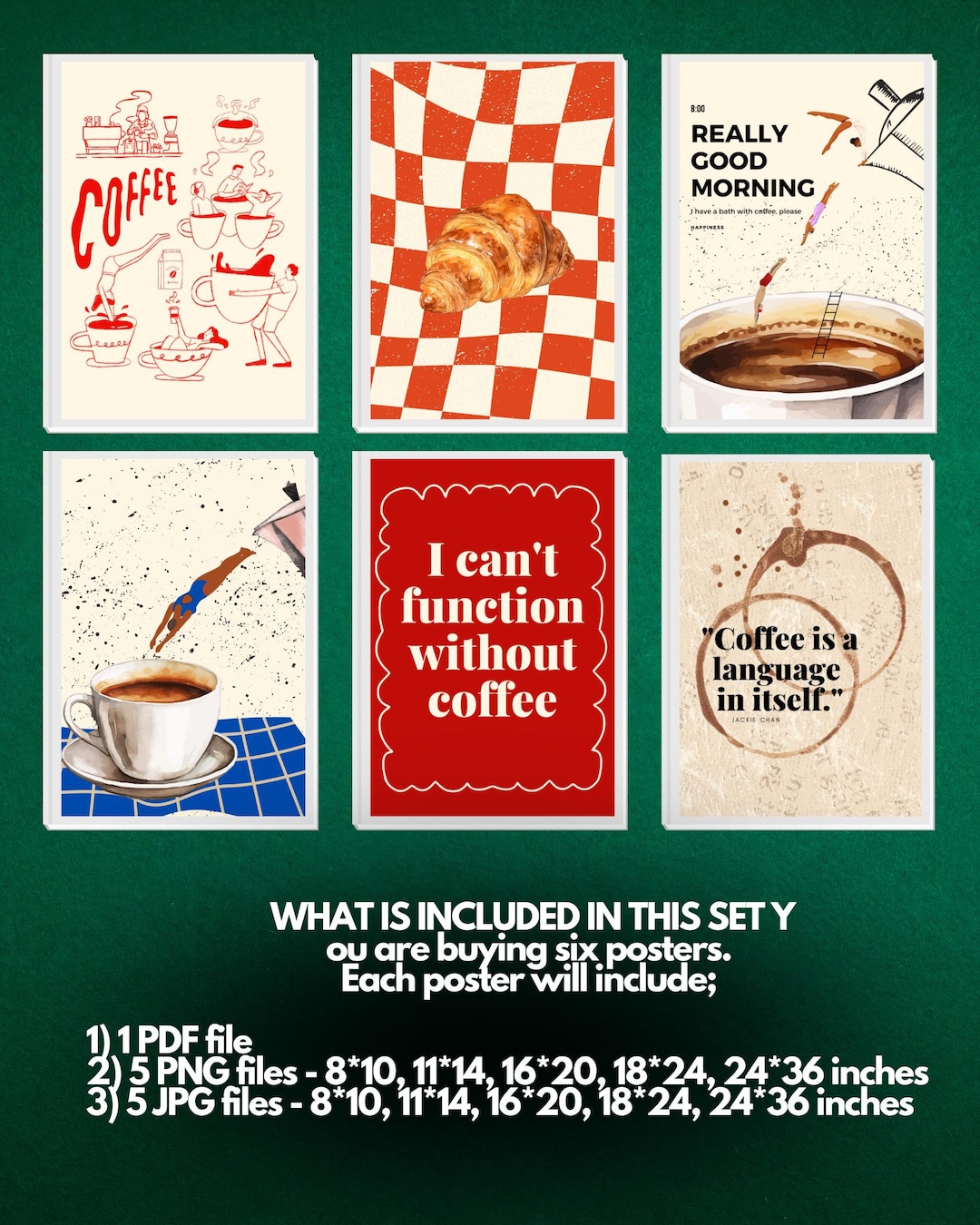 Funny Coffee Poster,but First Coffee Sign,coffee Kitchen Decor,6 ...