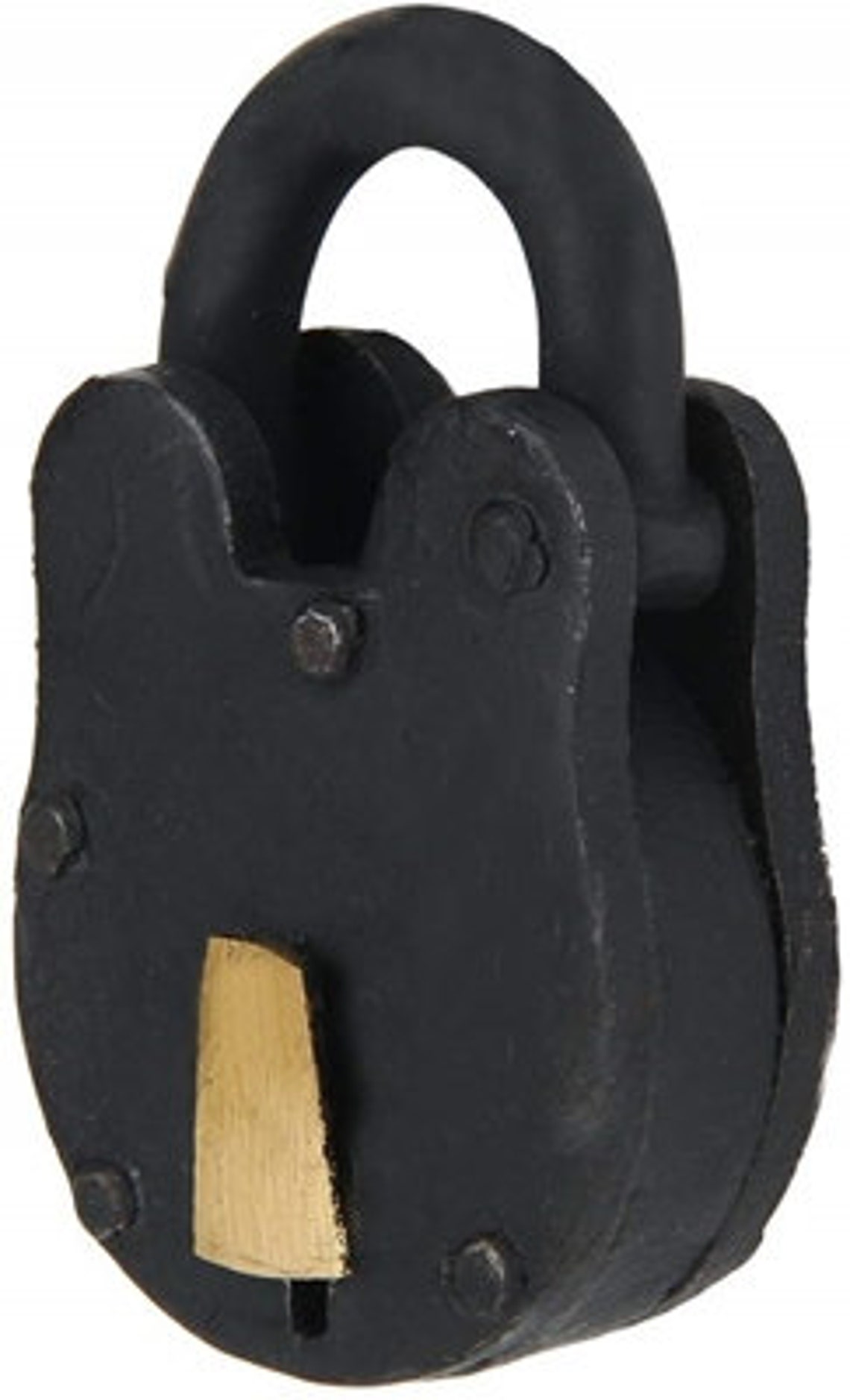 Padlock Vintage Style Iron Padlock Finish off your wine | Etsy