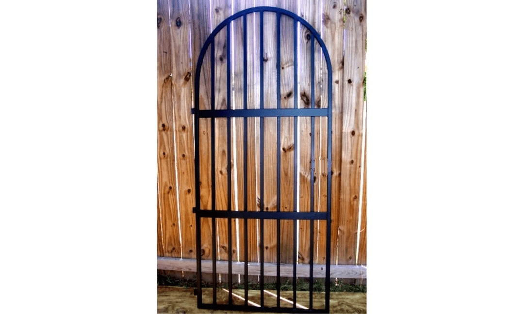 Iron Wine Cellar Door or Garden Gate - Contemporary Styling - Built to ...