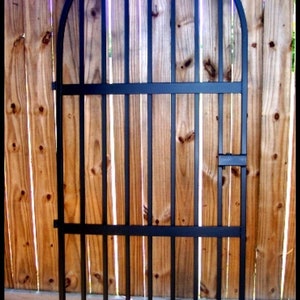Iron Wine Cellar Door or Garden Gate - Contemporary Styling - Built to ...