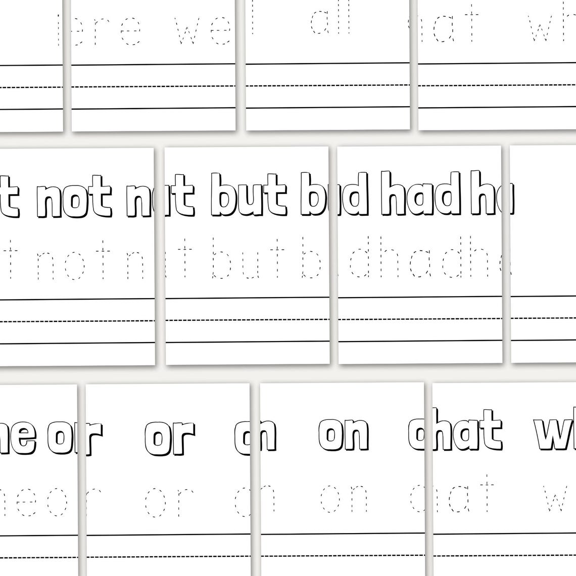 Sight Word Printable, Fry's Sight Word List, Second 25 Sight Words ...