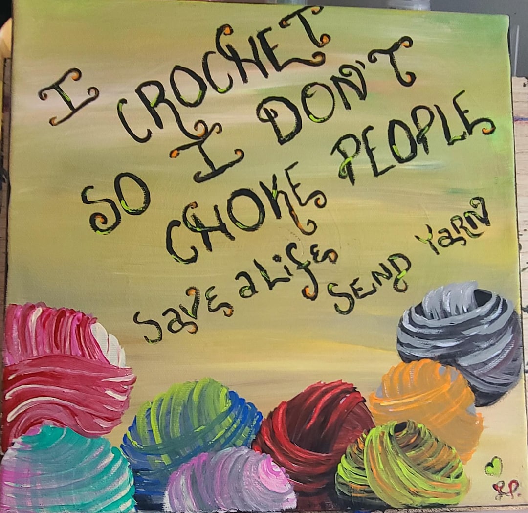 Crochet Signs - Etsy