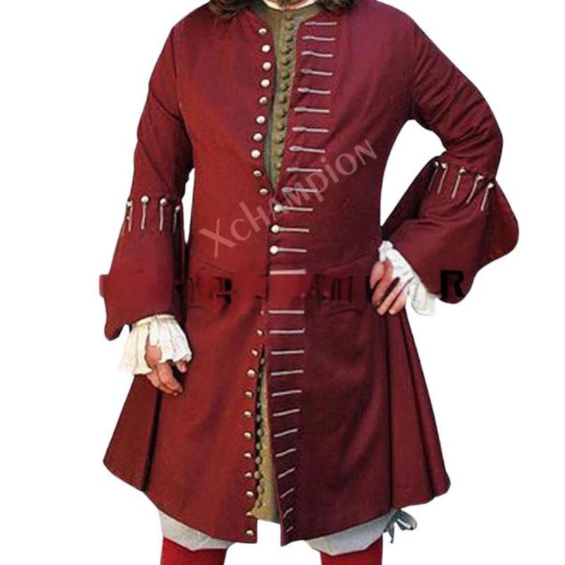 Red Pirate Coat - Etsy