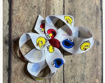 Elmo Bow - Etsy