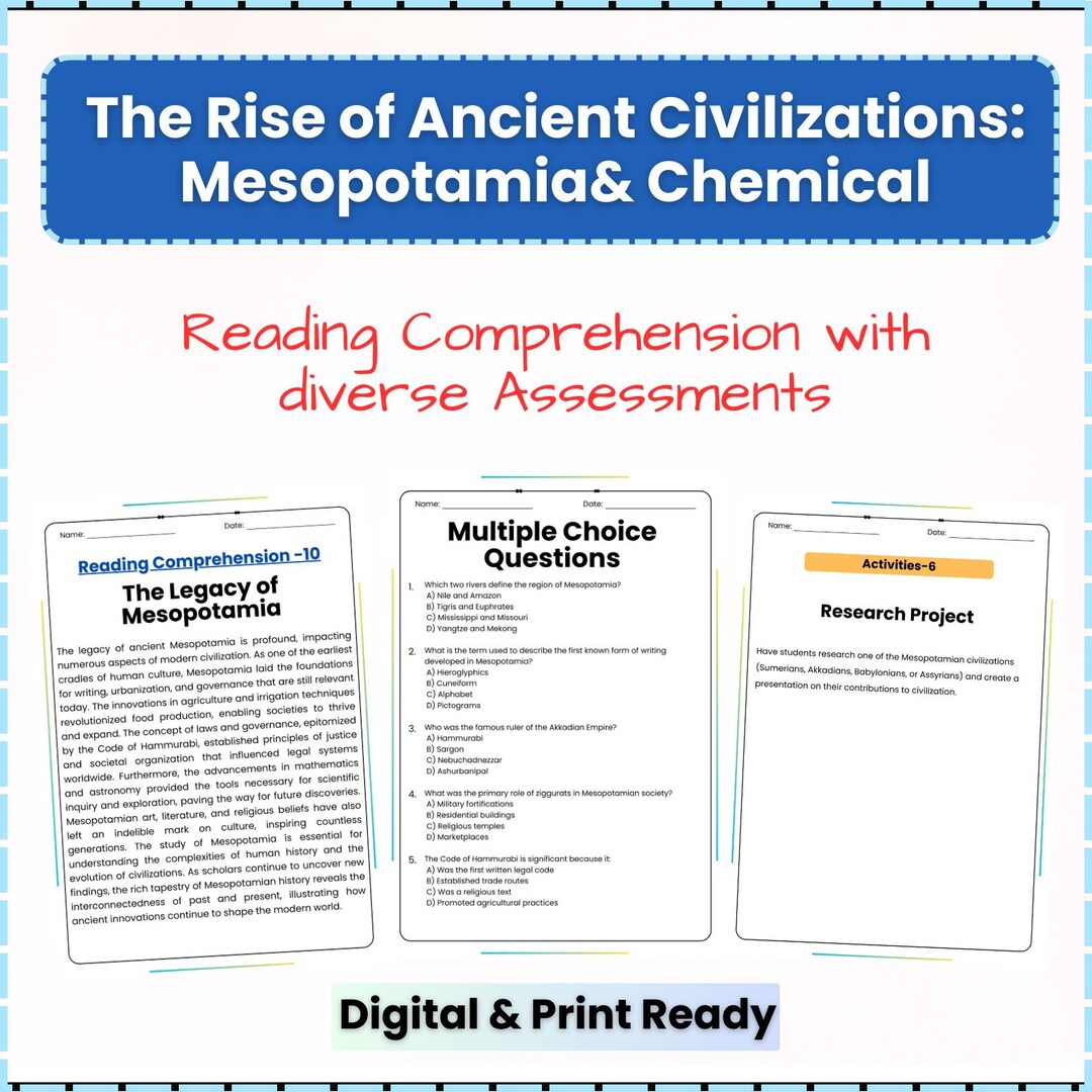 The Rise of Ancient Civilizations: Mesopotamia - Comprehensive History ...