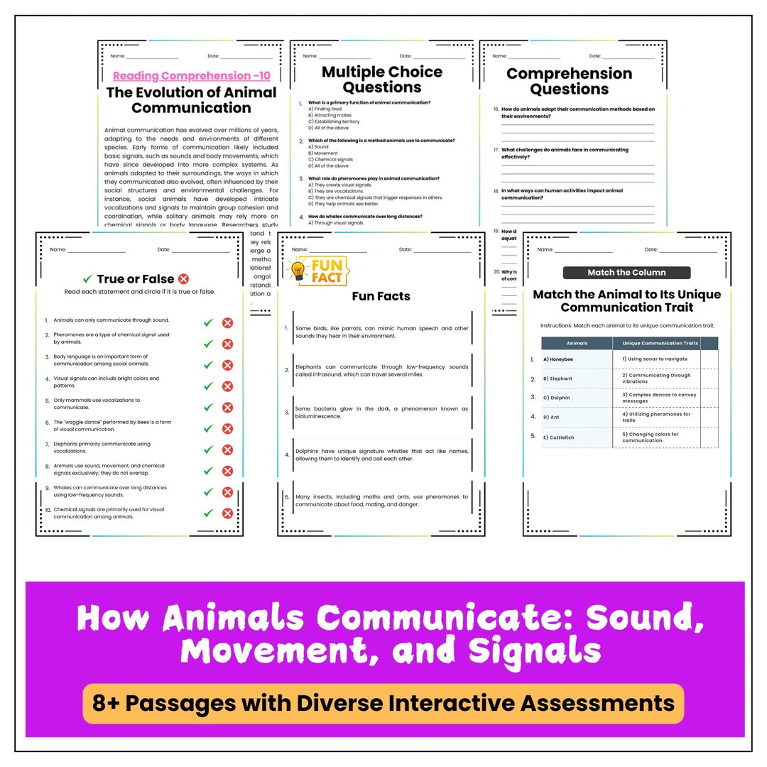 How Animals Communicate: Sound, Movement, and Signals - Comprehensive ...