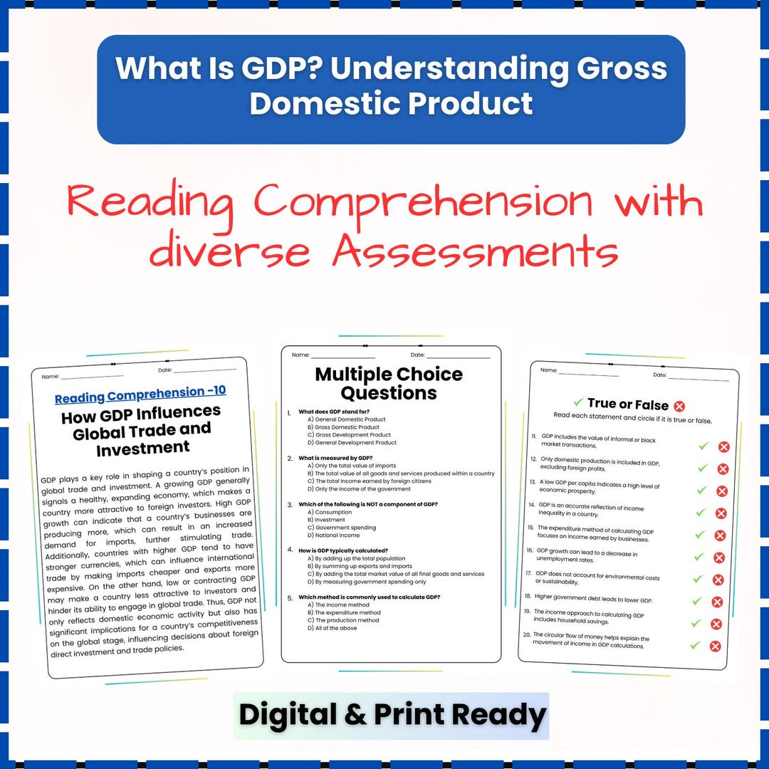 What is GDP? Understanding Gross Domestic Product - Comprehensive ...