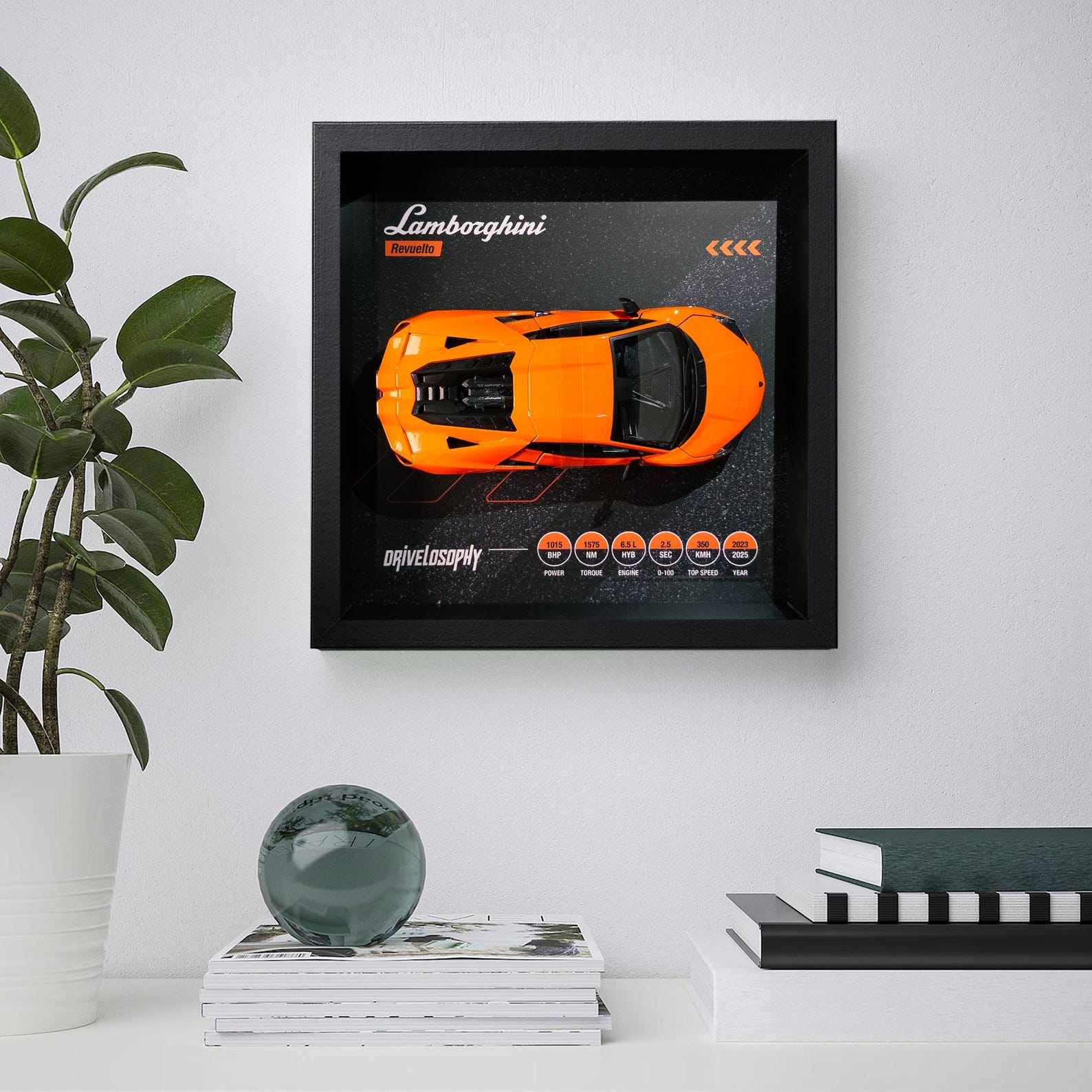 Lamborghini Revuelto 3D Frame - Etsy