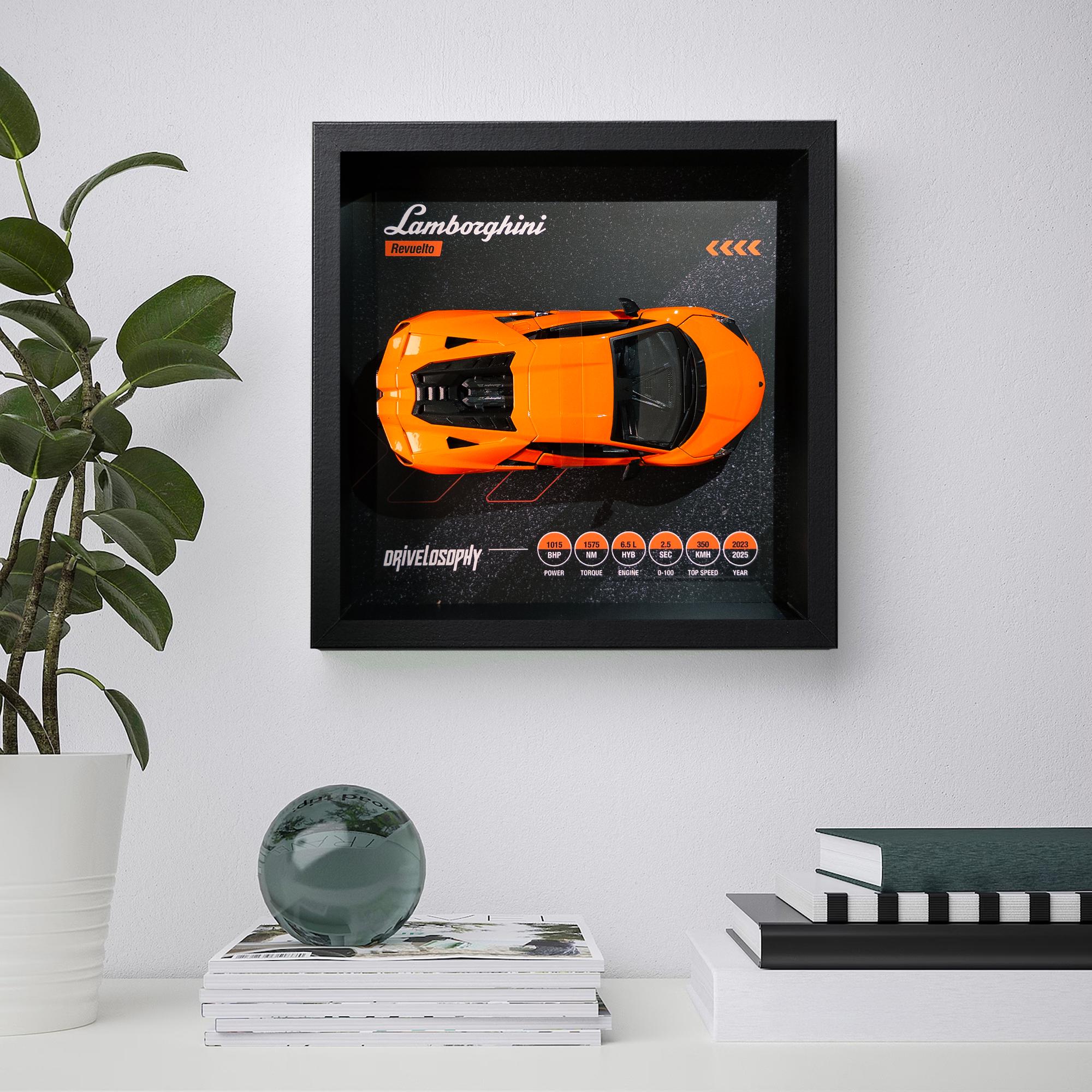Lamborghini Revuelto 3D Frame - Etsy