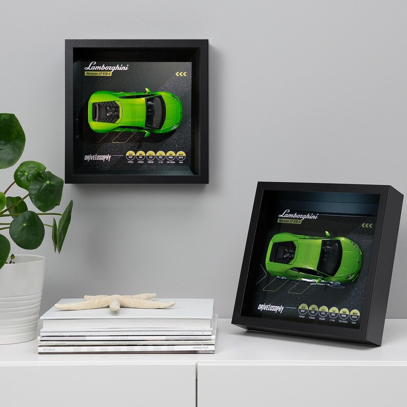 Lamborghini Huracan LP 610-4 3D Frame - Etsy