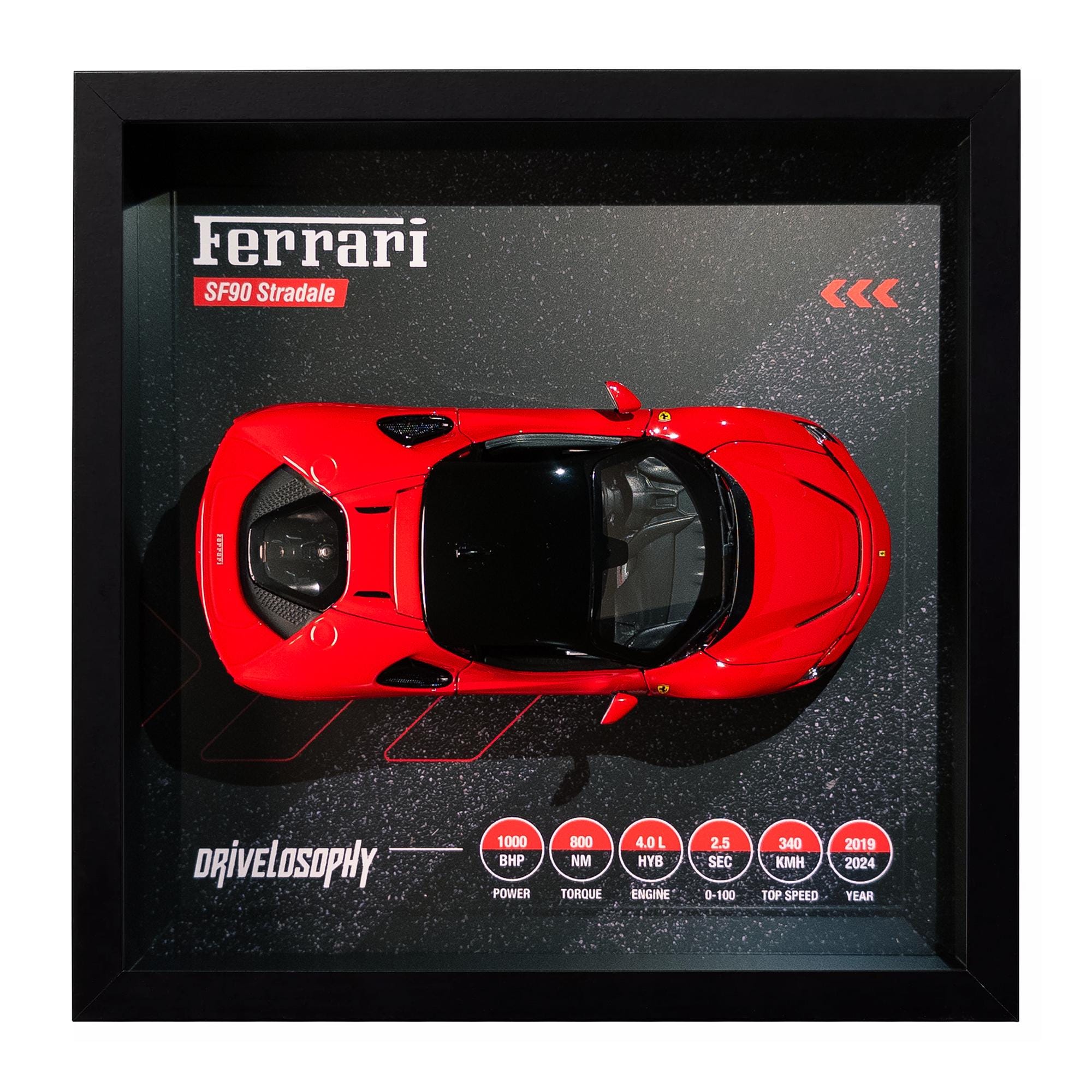 Ferrari SF90 Stradale 3D Frame - Etsy
