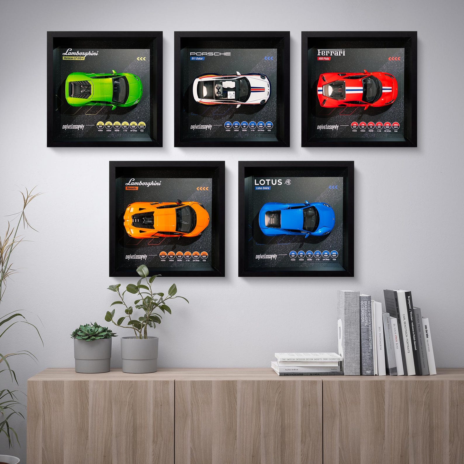 Lamborghini Revuelto 3D Frame - Etsy