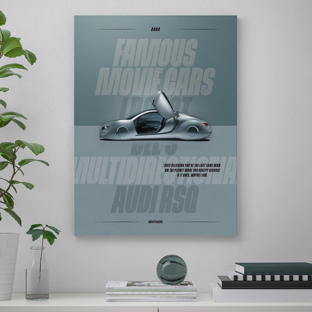 Movie Cars - I Robot Poster - Etsy