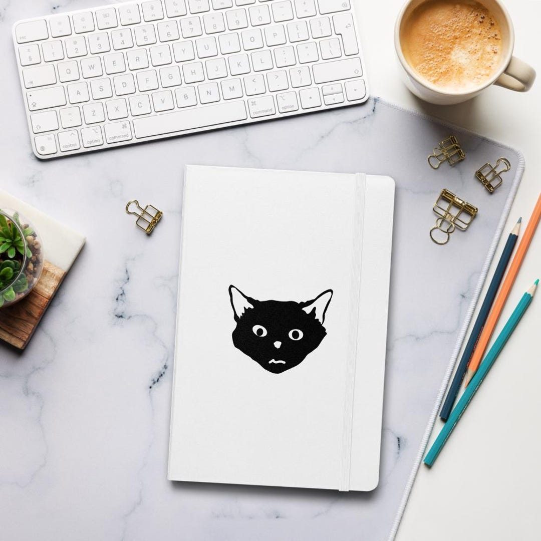 Cute Cat Journal - Etsy