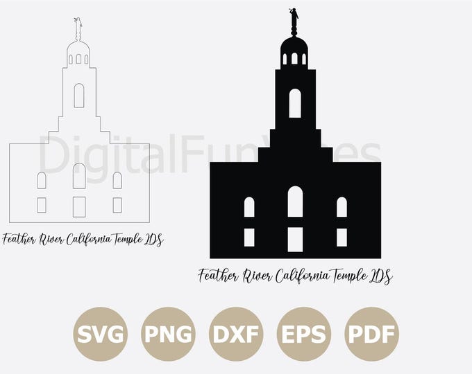 Custom SVG File of YOUR Temple - Single Line Sketch SVG - Etsy Canada