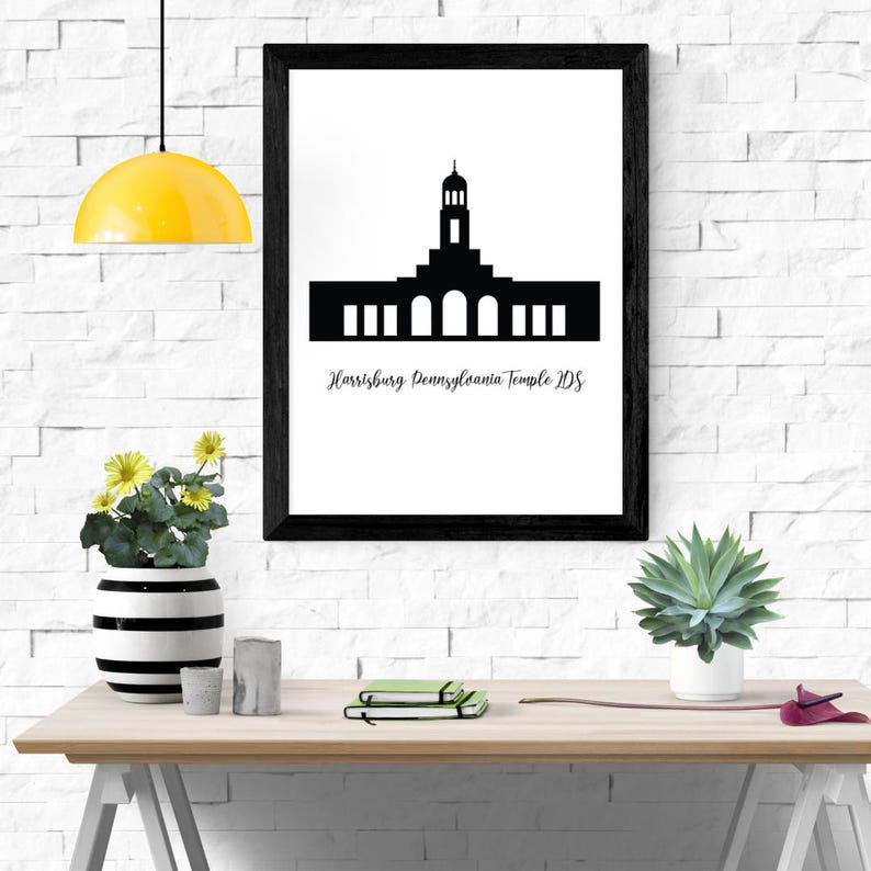 Harrisburg Pennsylvania Temple LDS SVG Cut File (digital Download ...
