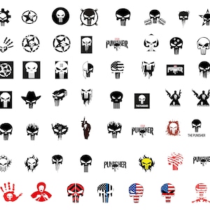 The Punisher Bundle - the Punisher Svg - the Punisher Png - Design ...