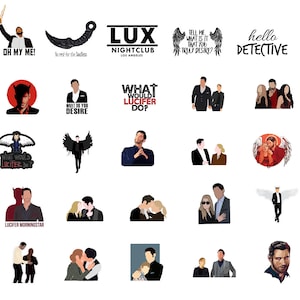 Lucifer Bundle - Lucifer Svg - Lucifer Png - Design - PNG - SVG ...