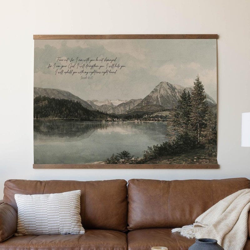 Bible Verse Tapestry Art - Etsy