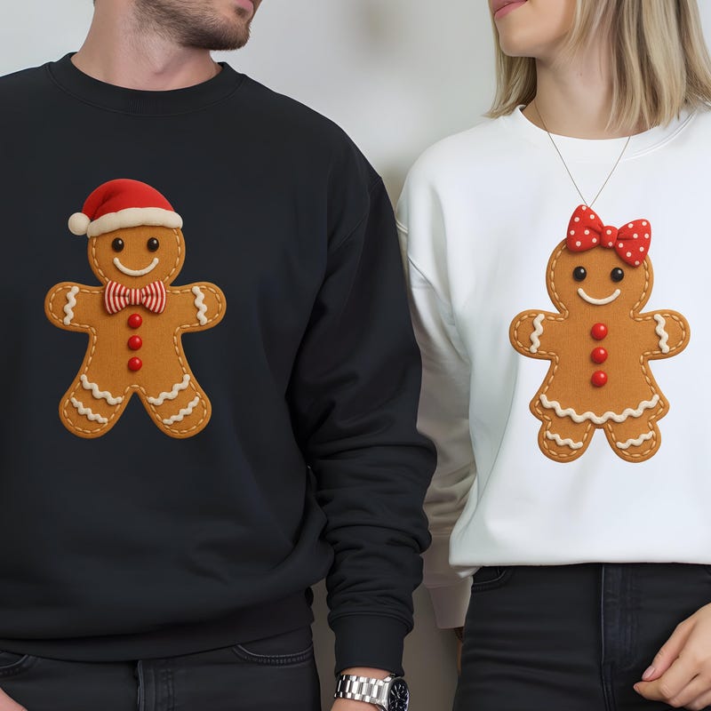Gingerbread Man Sweater - Etsy