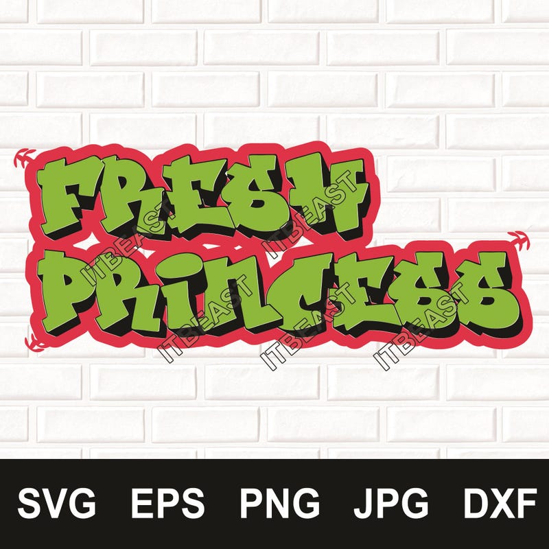 Fresh Princess Svg - Etsy
