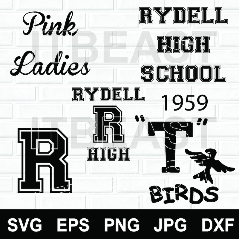 Pink ladies logo - Etsy.de