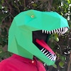 Brontosaurus Mask: Paper Glue Our DIY Pattern This Fun Mask Halloween ...