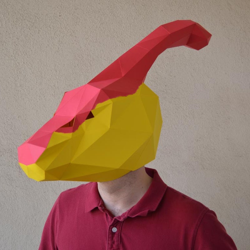 Dino Mask - Etsy