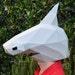Hammerhead Shark Mask Paper Pattern Animal Mask Instant | Etsy