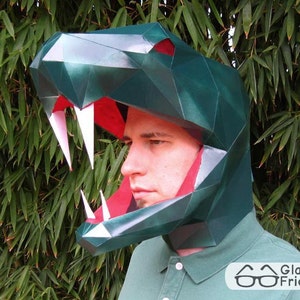 Snake Mask Pattern - Open Face for Great Visibility! Paper Mask ...