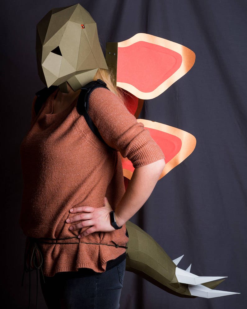 Dinosaur Mask - Stegosaurus Pattern | Instant Download | Dinosaur Party ...