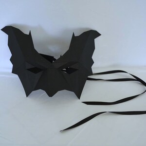 Bat Wings Face Mask for Halloween - DIY Pattern Builds in 30 Minutes ...