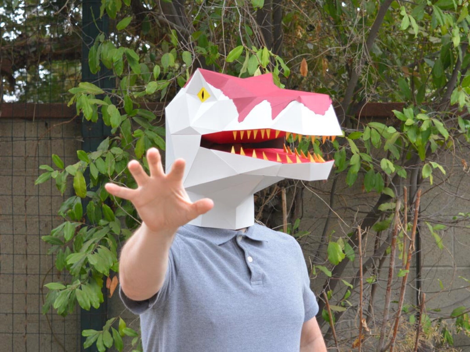 Dinosaur Mask Spinosaurus PDF Pattern Dinosaur Costume - Etsy UK