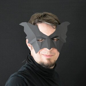 Bat Wings Face Mask for Halloween - DIY Pattern Builds in 30 Minutes ...