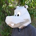 Toon Hippo Mask Papercraft Pattern Cartoon Mask Printable Mask ...