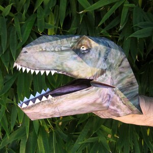 Paper Hand Puppets Pack: Instructions to Build a Dragon, T-rex, Shark ...