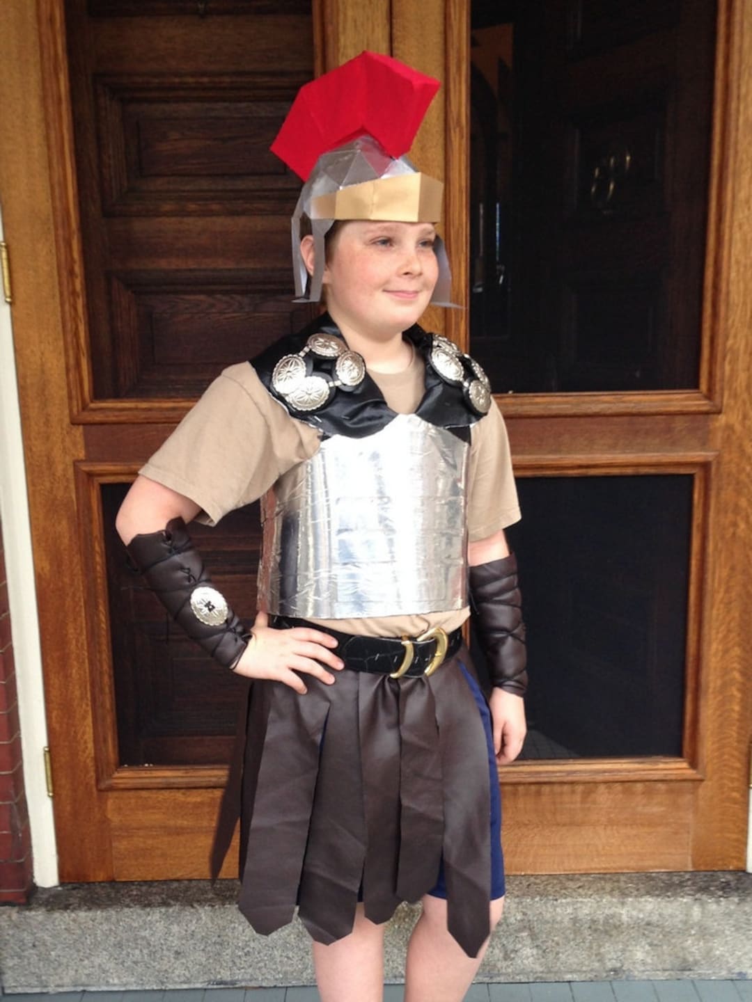 Trojan Helmet or Roman Helmet Pattern | VBS | Vacation Bible School ...