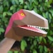 Velociraptor Puppet Paper Pattern | Dinosaur Puppet | Kids Craft ...