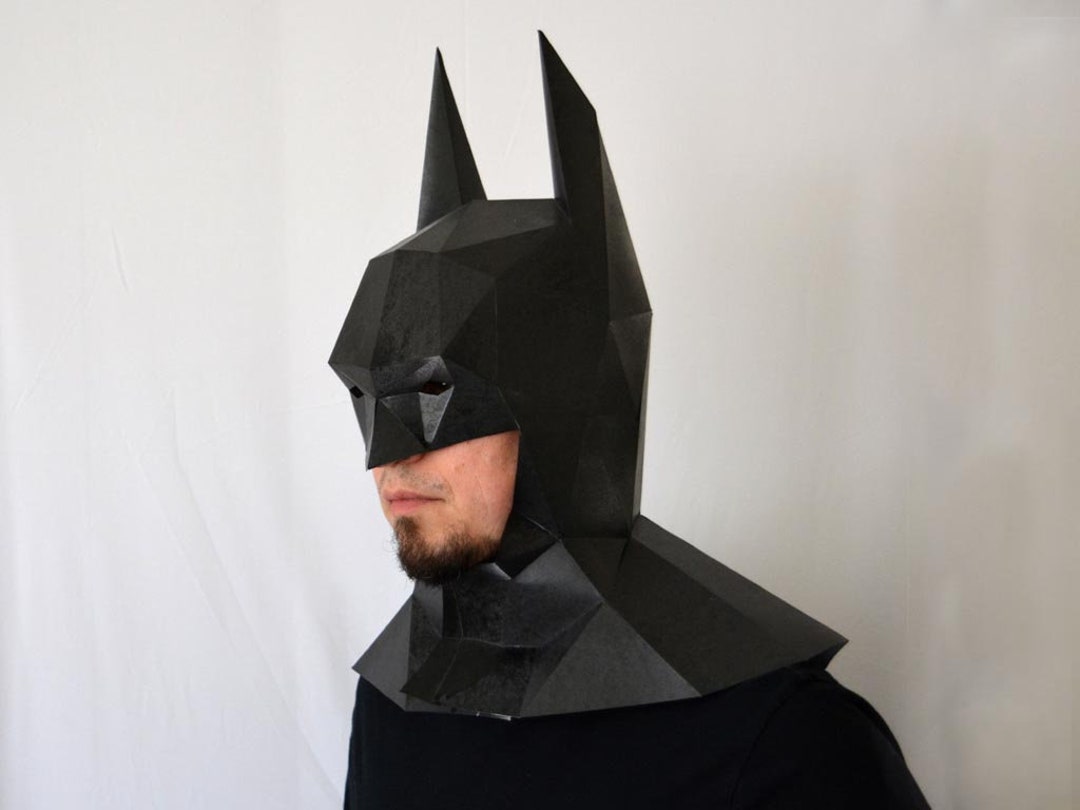DIY Superhero Mask Papercraft Pattern – Comic Costume (PDF Pattern) - Etsy