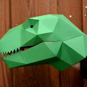 T-rex Puppet - Build a Paper Hand Puppet | Dinosaur Puppet | Kids Craft ...