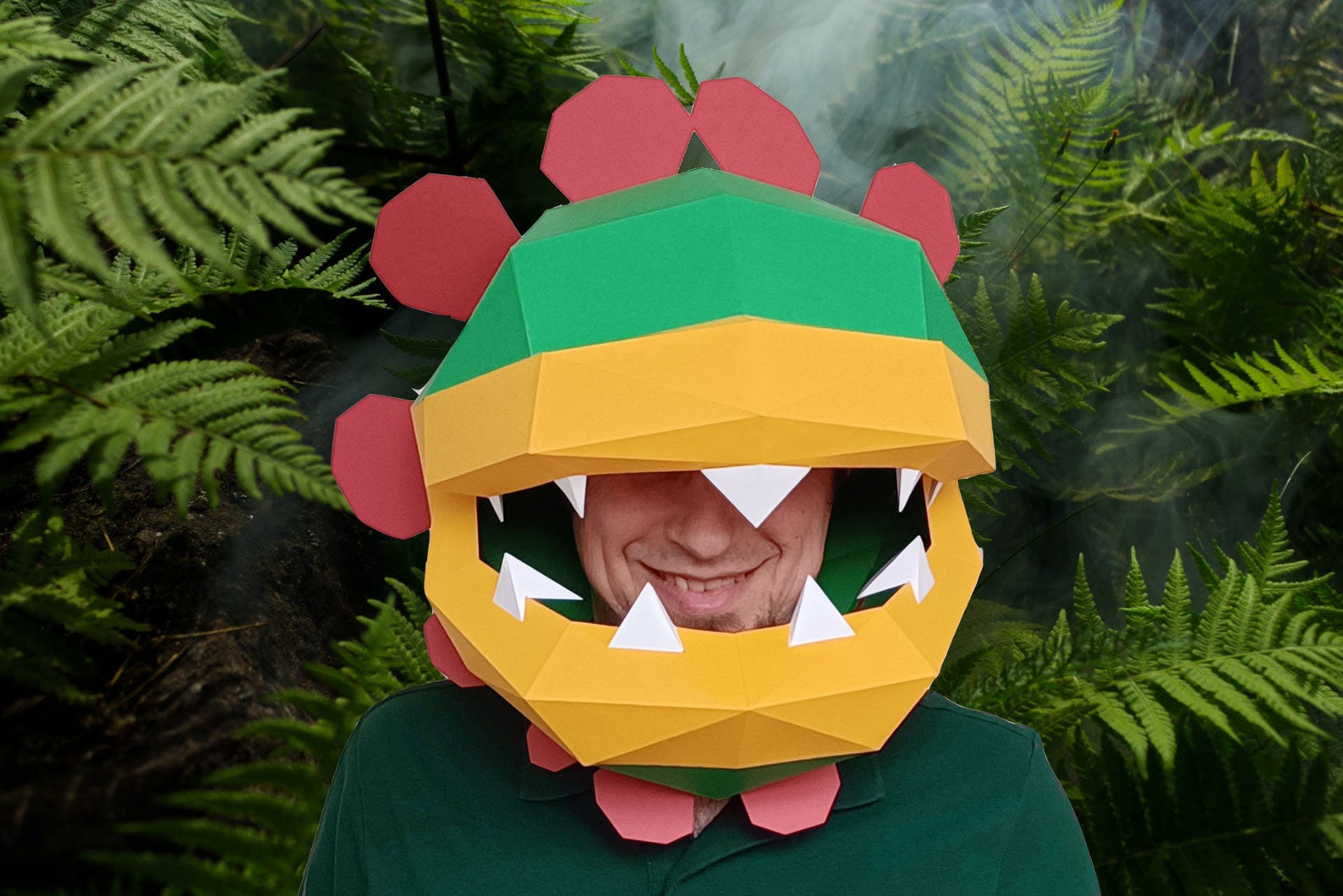 Venus Flytrap Mask Pattern Plant Mask Halloween Mask DIY - Etsy