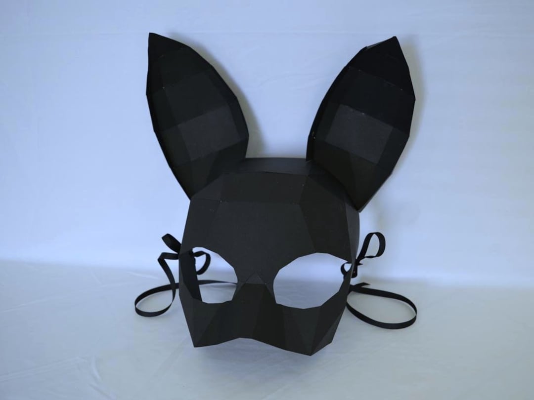 Bunny Mask for Halloween - DIY Pattern Builds in 30 Minutes ...