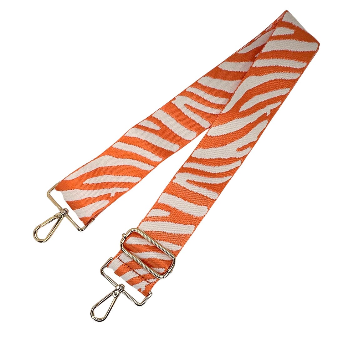 Tiger Strap in Orange and White | Replacement Strap | Game Day ...