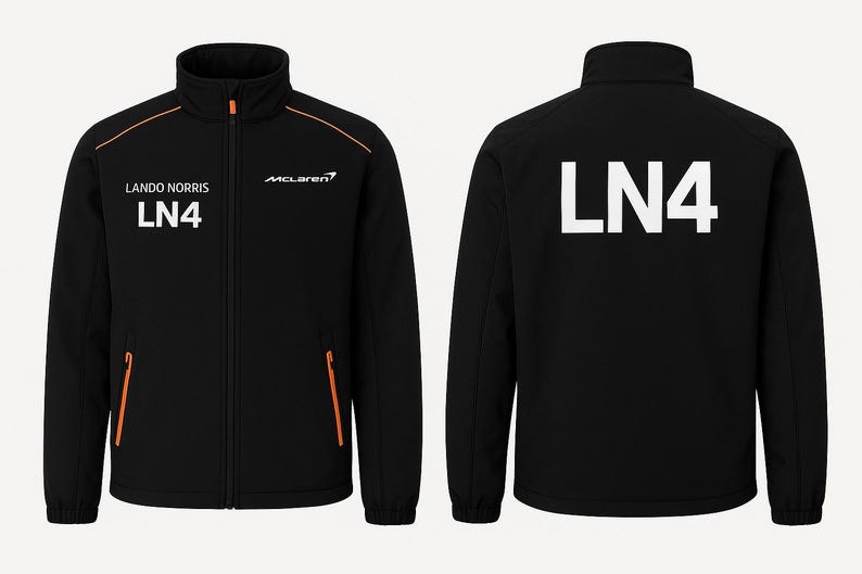 Lando Norris LN4 Mclaren F1 Racing Jacket - Etsy UK