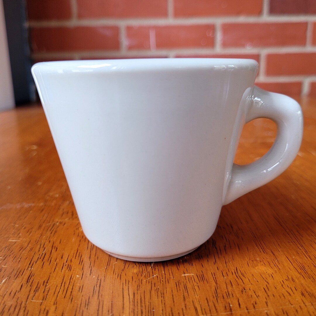 Vintage 1960s White Caribe Diner Cup - Etsy
