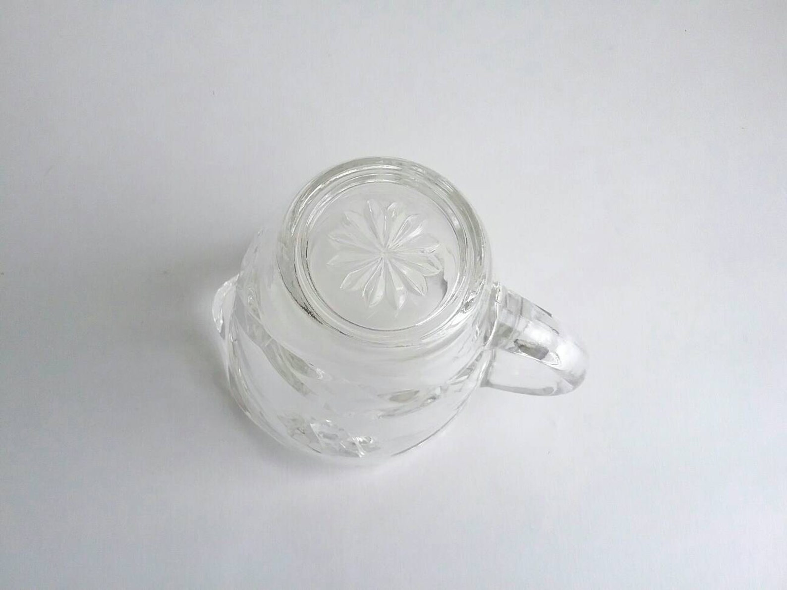 Vintage 1960 Anchor Hocking prescut Clear Glass - Etsy