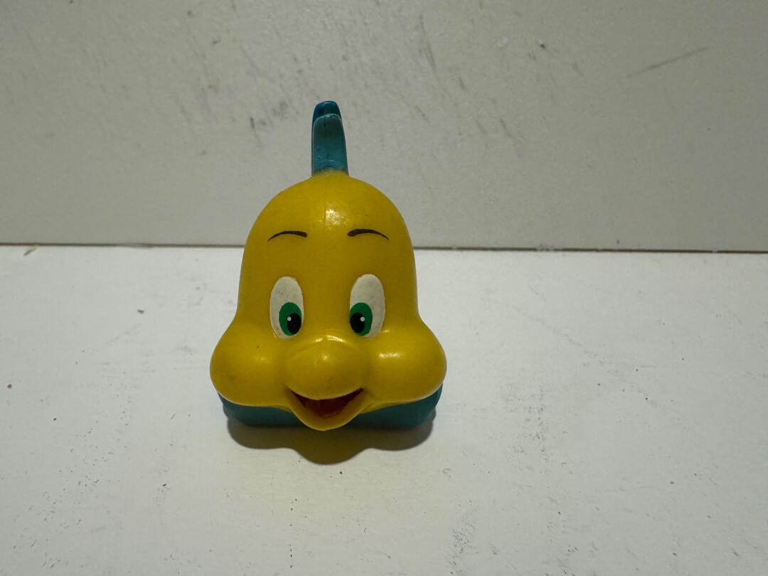 Disney's the Little Mermaid Flounder Figurine With Creative Tonie ...